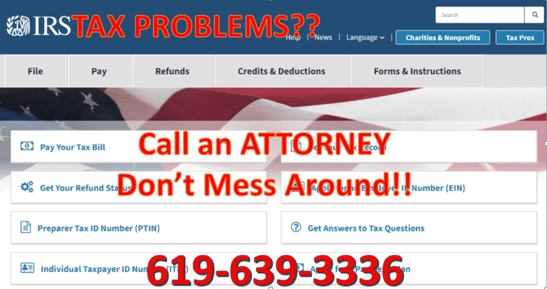 IRS Problems: 3 Top Reasons to Use an IRS Tax Lawyer - Dawn Delia Tax ...